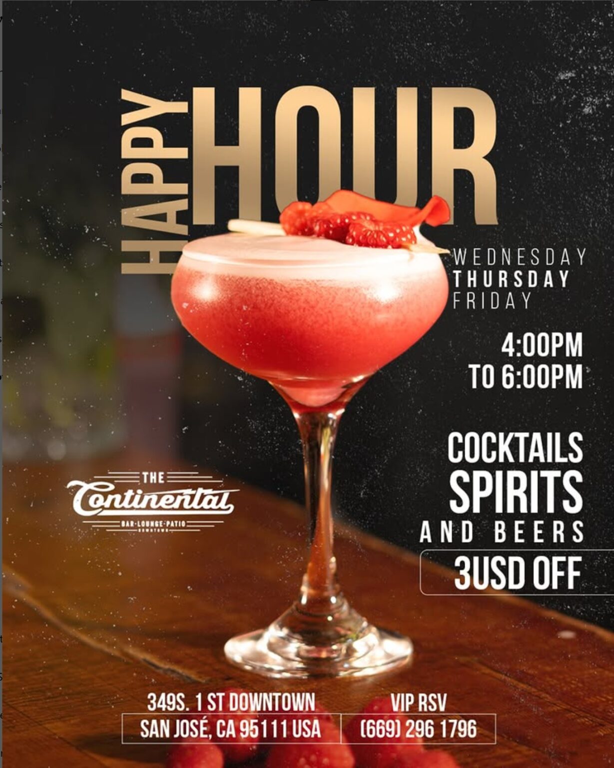 The Continental Bar – Lounge & Patio